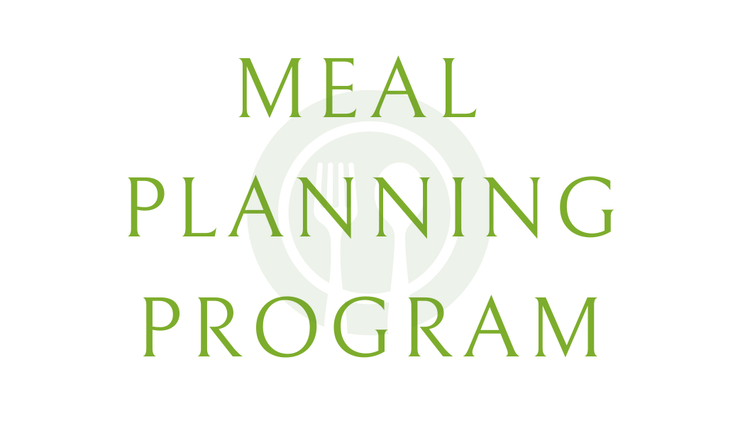 Meal Planning Program with a Registered Dietitian - Anderson's Nutrition